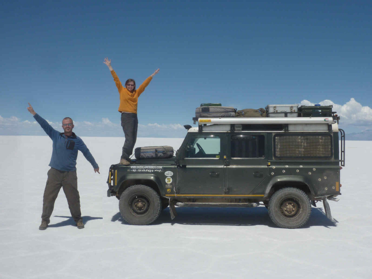 About Us - Overlandbirds - Overlanding in a Land Rover Defender