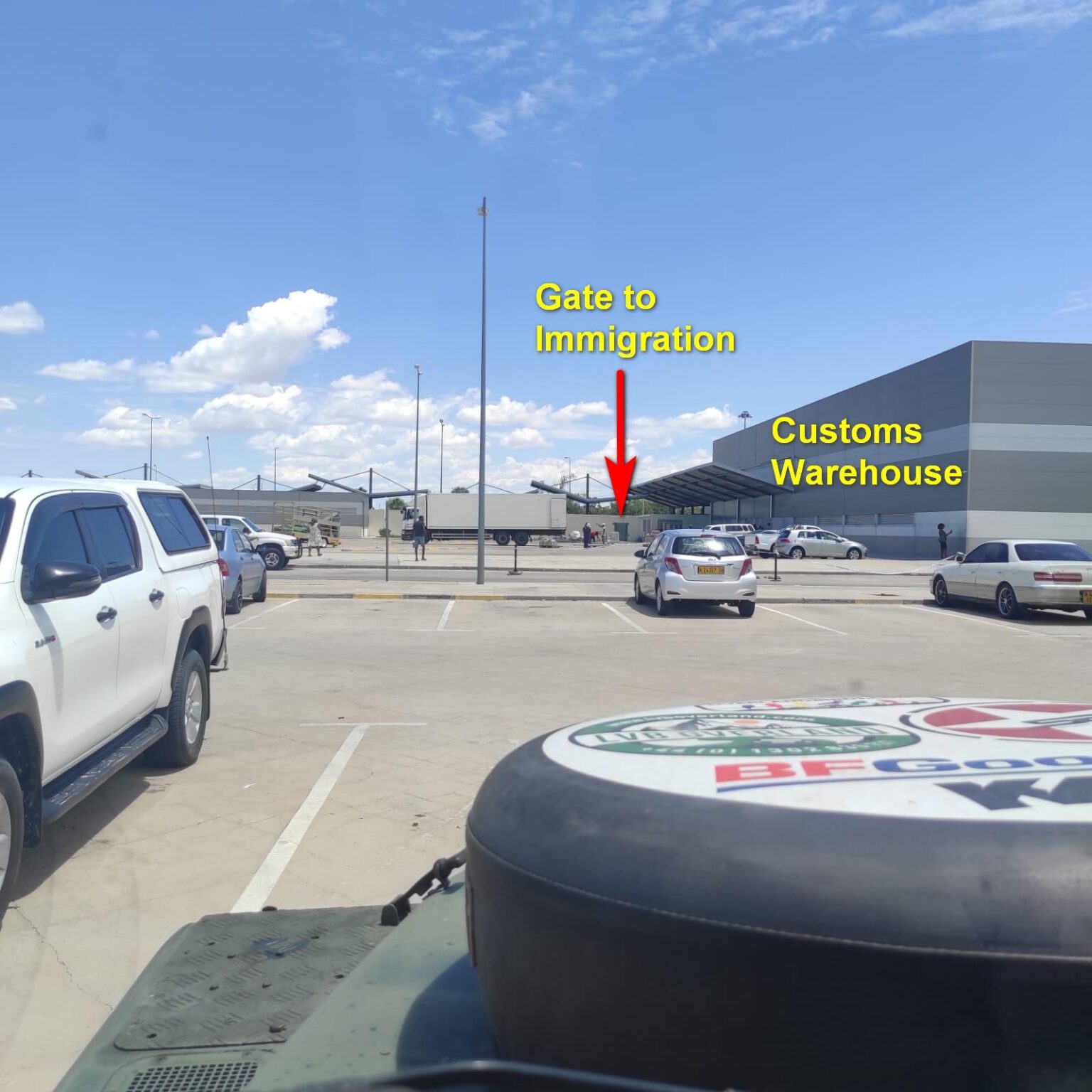 Namibia to Angola Border Crossing - Oshikango to Santa Clara ...