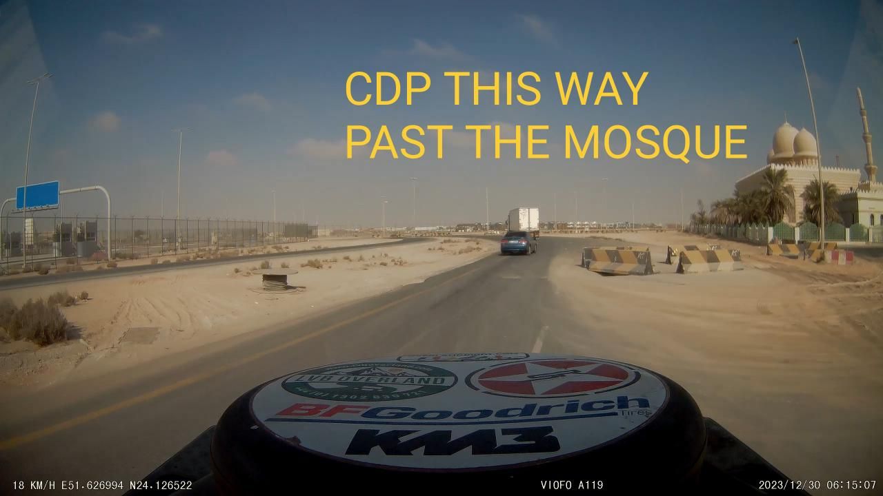 UAE to KSA - Al Ghuweifat to Al Batha Border Crossing - Overlandbirds ...