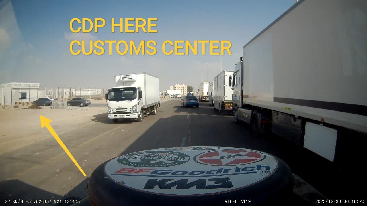 UAE to KSA - Al Ghuweifat to Al Batha Border Crossing - Overlandbirds ...