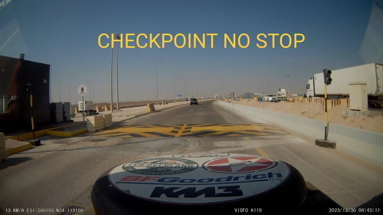 UAE to KSA - Al Ghuweifat to Al Batha Border Crossing - Overlandbirds ...