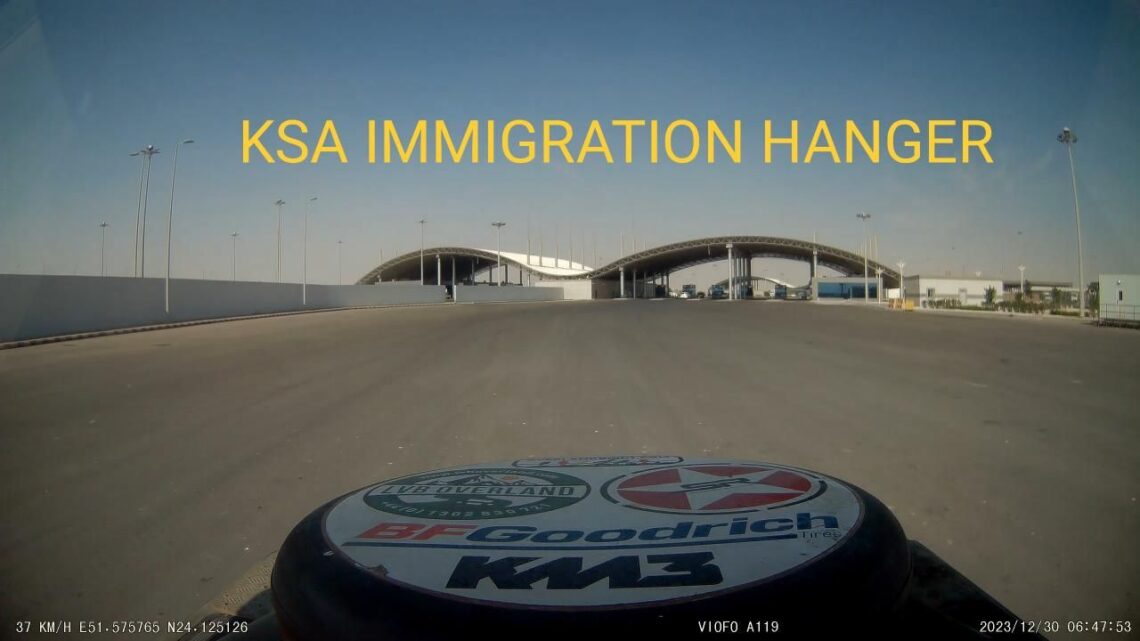 UAE to KSA - Al Ghuweifat to Al Batha Border Crossing - Overlandbirds ...