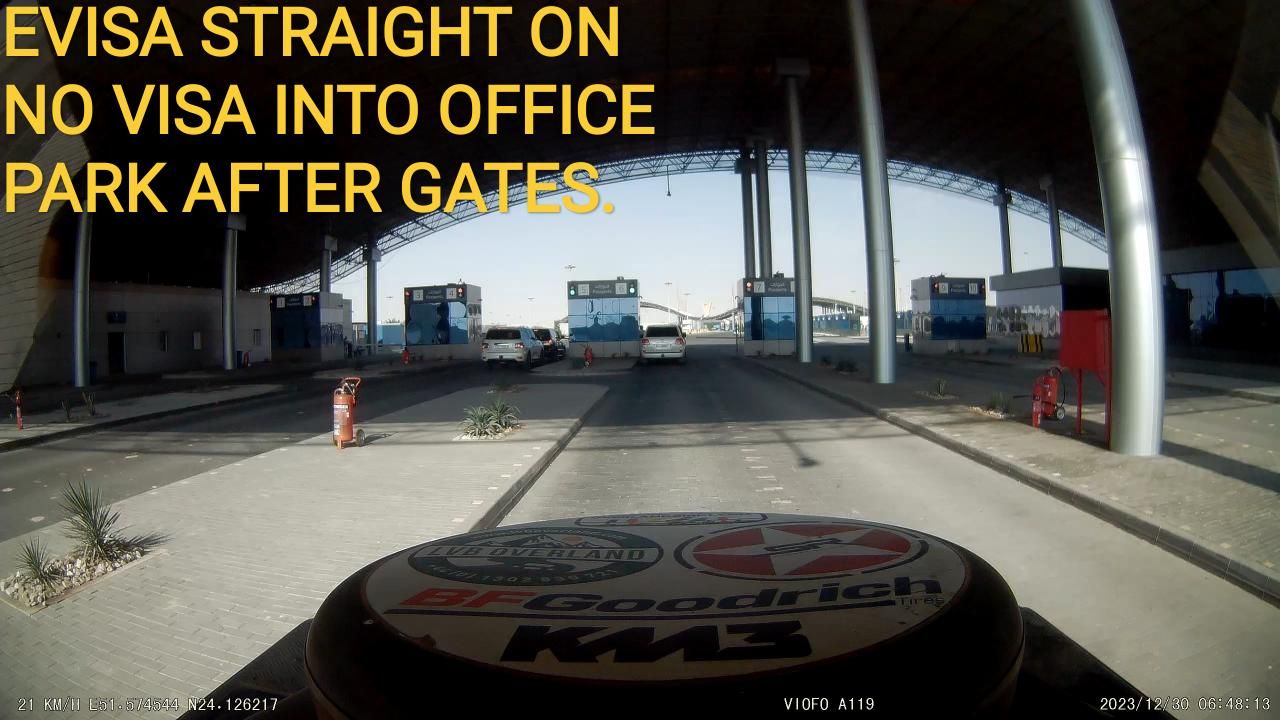 UAE to KSA - Al Ghuweifat to Al Batha Border Crossing - Overlandbirds ...