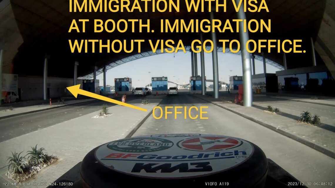 UAE to KSA - Al Ghuweifat to Al Batha Border Crossing - Overlandbirds ...