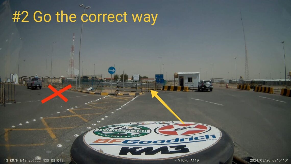 Kuwait to Iraq - Abdali to Safwan Border Crossing - Overlandbirds ...