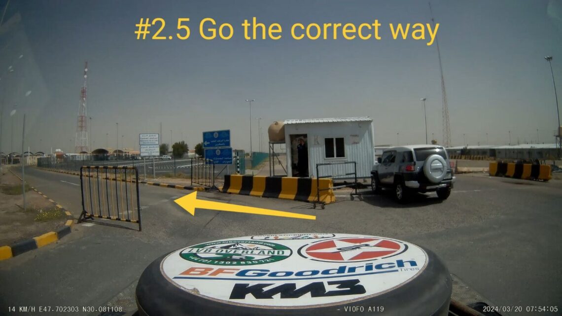 Kuwait to Iraq - Abdali to Safwan Border Crossing - Overlandbirds ...