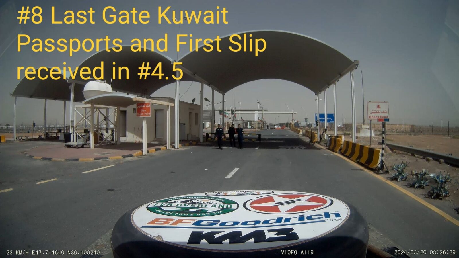 Kuwait to Iraq - Abdali to Safwan Border Crossing - Overlandbirds ...